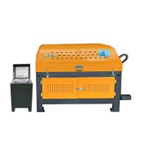 China 1mm Steel Wire Straightener Cutter Automatic Control System Manual Rebar Cutter Bender for sale