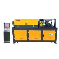 China Yellow Steel Pipe H Beam Wire Straightening Machine for Rust Removal and Painting for sale