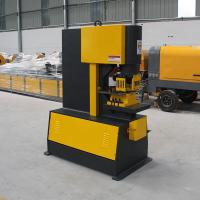 China Hydraulic Ironwork Angle Metal Cutting and Punching Machine for in Manufacturing Plant for sale