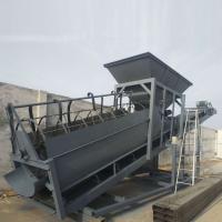 China Three Layer Vibration Glass Sand Tumbler Vibrating Screen Customized for Ore Screening for sale