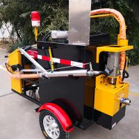 China 100L Hot Melt Kettle Hand-Pushed Road Potting Machine for Asphalt Paving Projects for sale