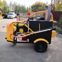 China 100L Hot Melt Kettle Hand-Pushed Road Potting Machine for Asphalt Paving Projects for sale