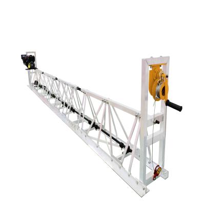 China 168KG Weight Aluminum Laser Concrete Vibrating Screed Machine for Smooth Road Paving for sale