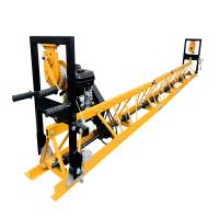 China 168KG Weight Aluminum Laser Concrete Vibrating Screed Machine for Smooth Road Paving for sale