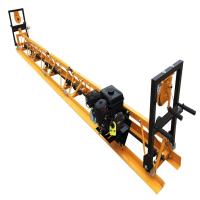 China 168KG Weight Aluminum Laser Concrete Vibrating Screed Machine for Smooth Road Paving for sale