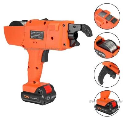 China Automatic Rebar Tying Wire Machine Cordless Rechargeable Binding Tool 500*275*250mm for sale