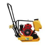 China Ground Compaction 5.0 Hp Gas Plate Compactor Walk Behind Tamper Heavy Duty 4 Stroke for sale