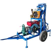 China Customers Requirements Water Drilling Machine 100m 150m 200 Meters Depth Crawler for sale