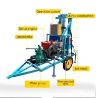 China Customers Requirements Water Drilling Machine 100m 150m 200 Meters Depth Crawler for sale
