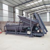 China Mini Sand Screening Machine 1800 KG Construction Works Sand Field Vibrating Screen for sale