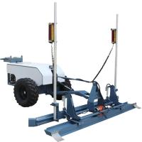 China 17L Fuel Volume Laser Transmitter Concrete Paving Leveling Machine with Dennis Control for sale