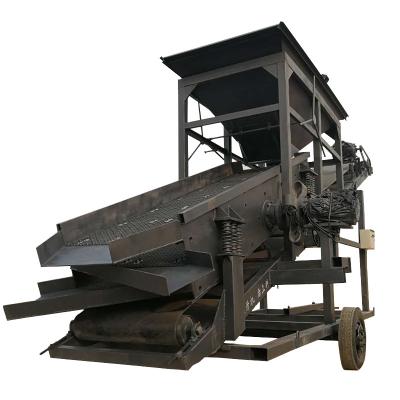 China 380V Ore Screening Plant for Municipal Waste Separation Stone 2 Layer Vibrating Screen for sale