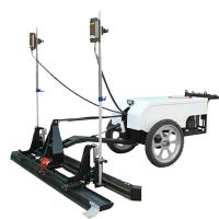 China Automatic Laser Control Vibratory Floor Paving Concrete Laser Screed Leveling Machine for sale