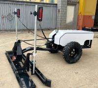 China Construction Works Laser Concrete Screed Machine with Dennis Control and Level Vibrator for sale