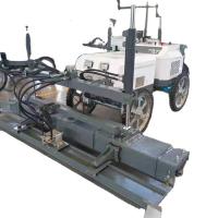 China Mitsubishi Servo Telescopic Boom Concrete Laser Screed Machine for sale