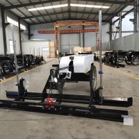 China Delta Servo Travel Drive Concrete Laser Screed Machine for Leveling Thickness 50-350mm for sale