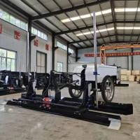 China Gasoline Wheeled Laser Screed Machine With Automatic Laser Control For 17L Fuel Volume for sale