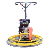 China Smooth Compaction of Concrete Surfaces with Gasoline-Powered Ride-On Hydraulic Trowel for sale