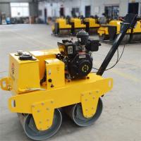 China 600kg Double Drum Diesel Engine Vibrator Roller Machine for Concrete Road Compaction for sale