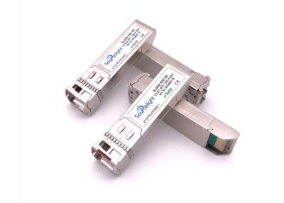 China Tx1270 Rx1330nm 60km Sfp+ Bidi Optical Transceiver For Ethernet And Ftth for sale