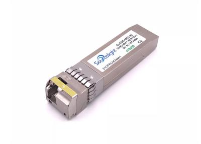 China Tx1490 Rx1550nm Sfp+ Optical Transceiver -24dBm RX Sensitivity for sale