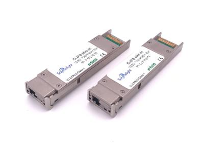 China 10g Bidi Xfp Optical Transceiver 80km Tx1550 Rx1490nm For Singlemode Fiber Channel for sale