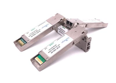 China 1530.33 - 1561.42nm 40km 10g Xfp Dwdm Transceiver For 10 Gigabit Ethernet Routers for sale