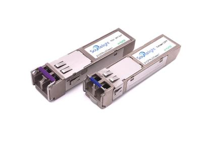 China Sfp Module Single Mode  Compact Tx1550n 20km Bidi  Fc Certification for sale
