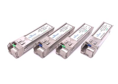 China Wdm Sfp Optical Transceiver Module 20km Tx1490nm Rx1310nm RoHS Certification for sale