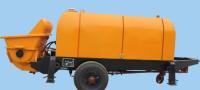 China Mobile Trailer Mounted Concrete Pump For Long Distance Delivery And Tunnel Construction for sale