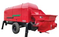 China Versatile Shotcrete Trailer Concrete Pump For Mining Tunnels And High Rise Buildings for sale