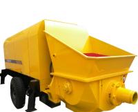 China Trailer Concrete Pump 30 m³/h 500 m Horizontal High Efficiency for Construction for sale