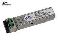 China 1550nm 80KM Compatible GLC-ZX-SMD SFP Fiber Transceiver Module for sale