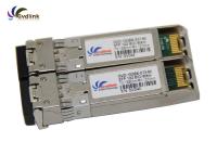 China 80KM 10 Gbps Sfp Modules SFP-10G-BX80D-I Compatible for sale