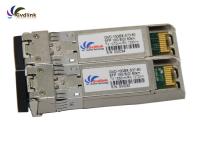 China SFP-10G-BX60U-I Compatible 60KM SFP+ Fiber Transceiver for sale