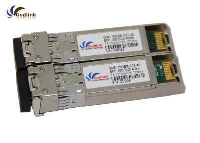 China SFP-10G-BX40U-I Compatible 40KM SFP+ Fiber Transceiver for sale
