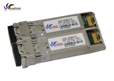 China SFP-10G-BXD-I Compatible 1270nm Single Fiber Sfp Module for sale