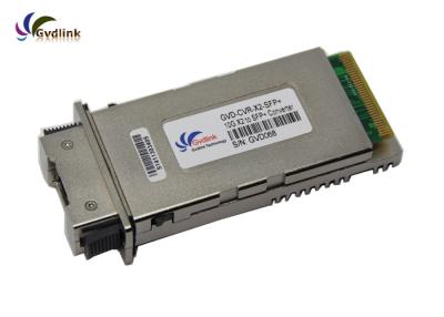 China 10Gbps X2 to SFP+ Converter Module Compatible CVR-X2-SFP10G 0-70C for sale