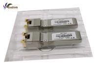 China 30m 10GBASE-T Copper SFP+ RJ45 Transceiver for sale
