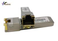 China 30m 10GBASE-T Copper SFP+ RJ45 Transceiver for sale