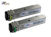 China 1.25G SFP 1550nm 120km GLC-ZX-SMD Compatible Fiber Optic Transceiver Module for sale