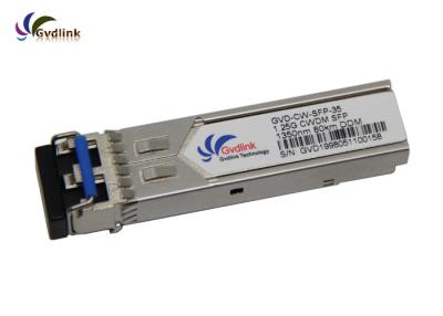China CWDM SFP 1350nm 1.25G 80km DOM Gigabit Transceiver for Cisco Huawei for sale