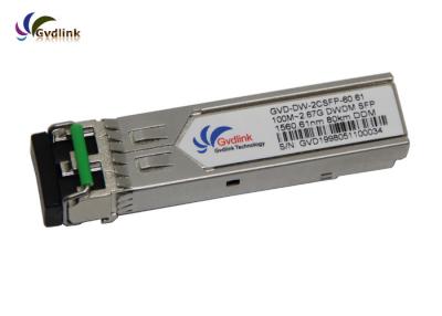 China 1.25G 1560.61nm SFP+ Fiber Transceiver for sale
