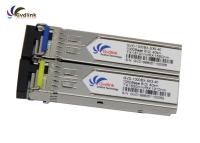 China 1.25G SFP BIDI Single Fiber Transceiver Module 1310nm 1550nm 40km for sale