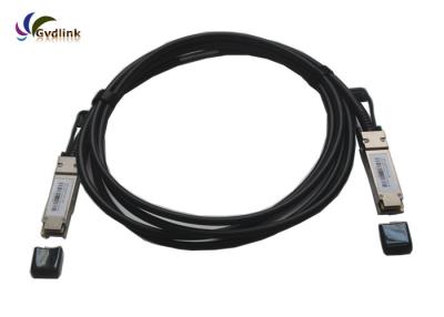 China Cisco QSFP-H40G-CU3M Compatible 3M 40G QSFP+ Dac Cable for sale
