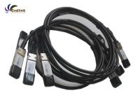 China Cisco QSFP-H40G-CU3M Compatible 3M 40G QSFP+ Dac Cable for sale
