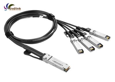 China QSFP-4SFP10G-CU1M 40Gb/S 1M Direct Attach Cable for sale