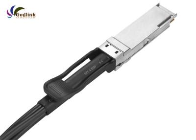 China QSFP to 4 SFP+ Passive Direct Attach Copper Breakout Cable 5M 40G QSFP-4SFP10G-CU5M for sale