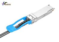 China QSFP-100G-CU3M Compatible 3m 26AWG Direct Attach Cable for sale
