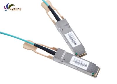 China 100G QSFP28 Active Optical Cable 3m Compatible QSFP-100G-AOC3M OM3 MMF for sale